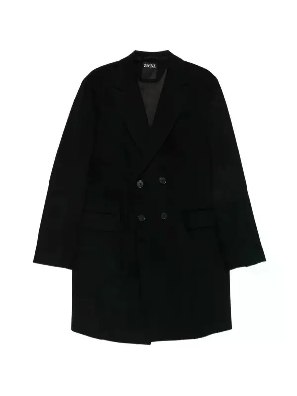 Zegna Double-breasted Coat
