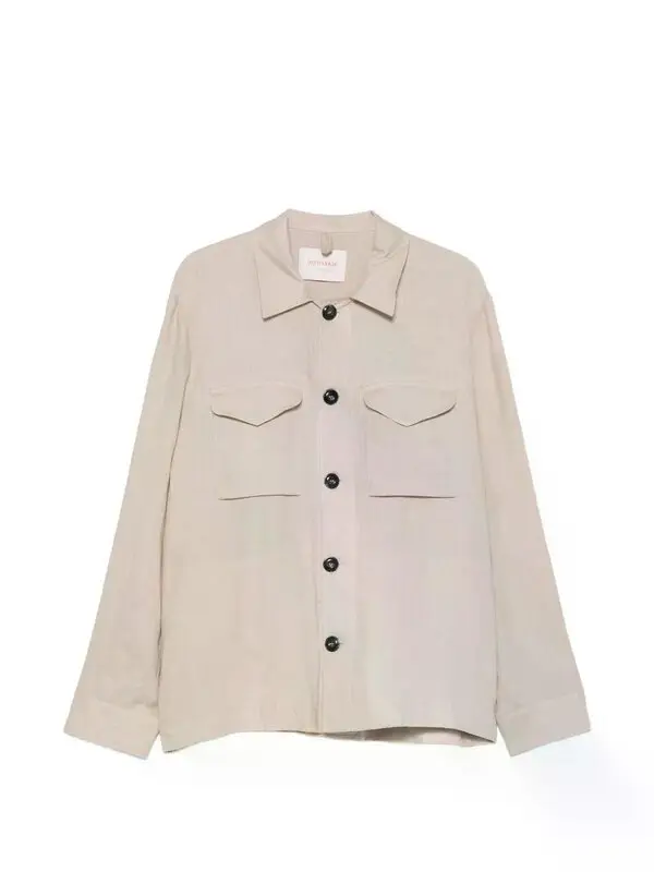 OFFICINA36 Button-up Pocket-detail Jacket