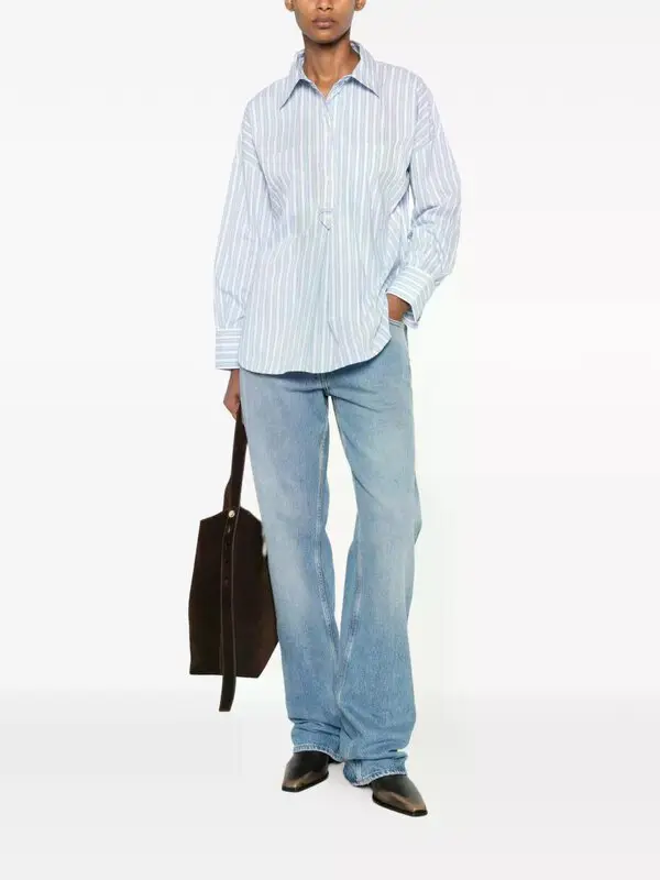 PENNYBLACK Striped Long-sleeve Blouse