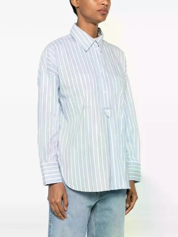 PENNYBLACK Striped Long-sleeve Blouse