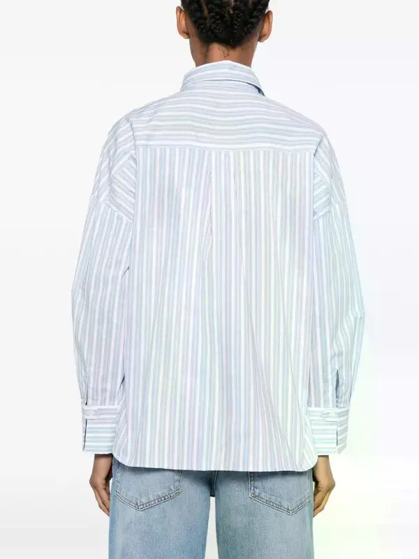 PENNYBLACK Striped Long-sleeve Blouse