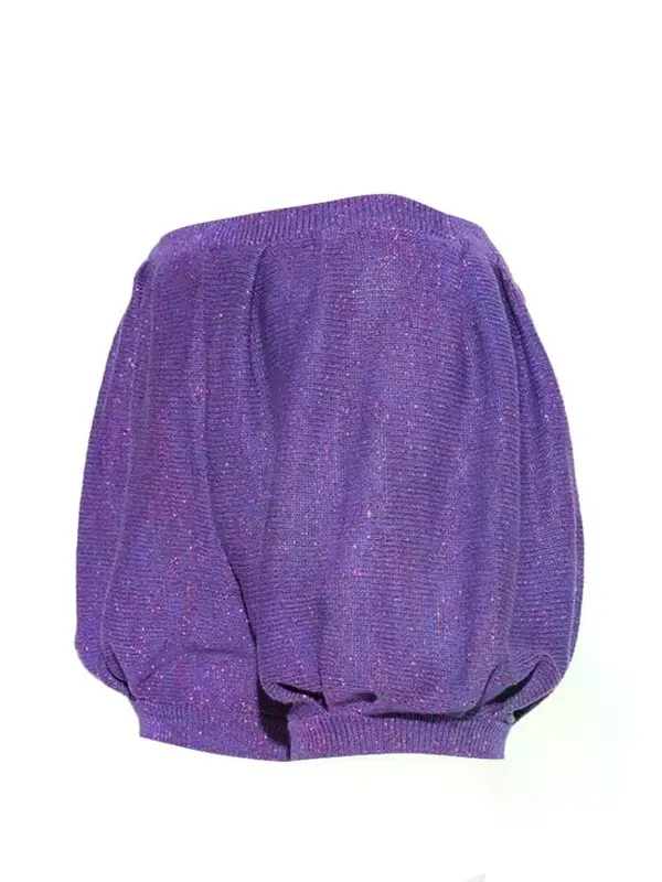 SOPHIA WEBSTER Glitter-knit Shorts