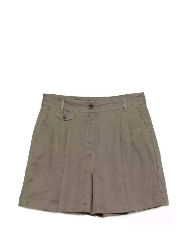 PENNYBLACK Pleated Belted Shorts