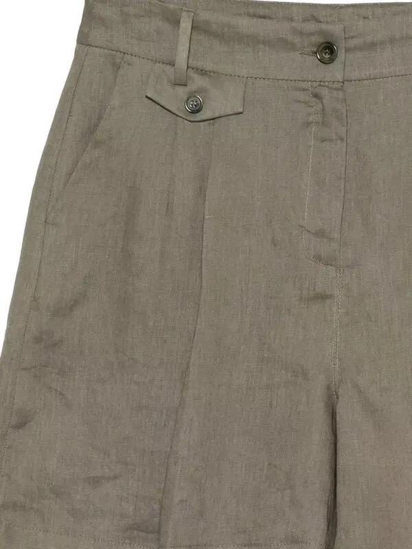 PENNYBLACK Pleated Belted Shorts