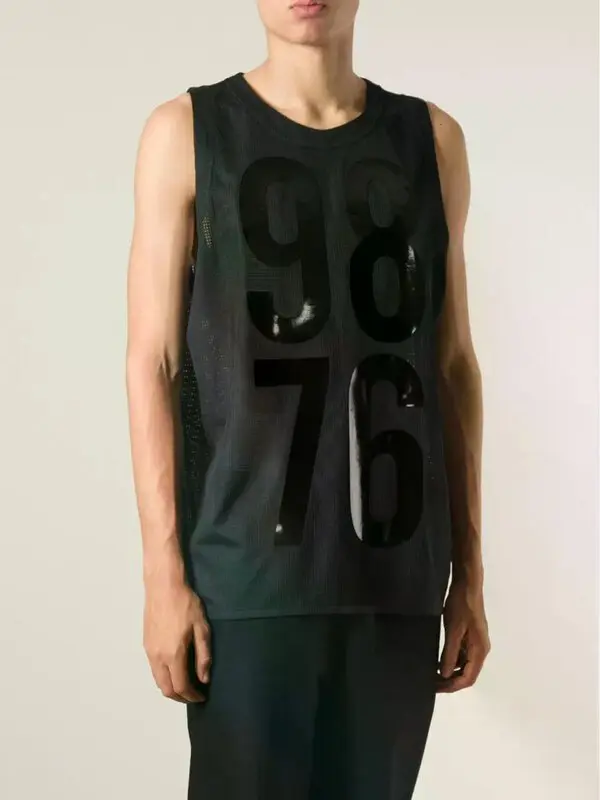 COUNTY OF MILAN Mesh Patched Vest