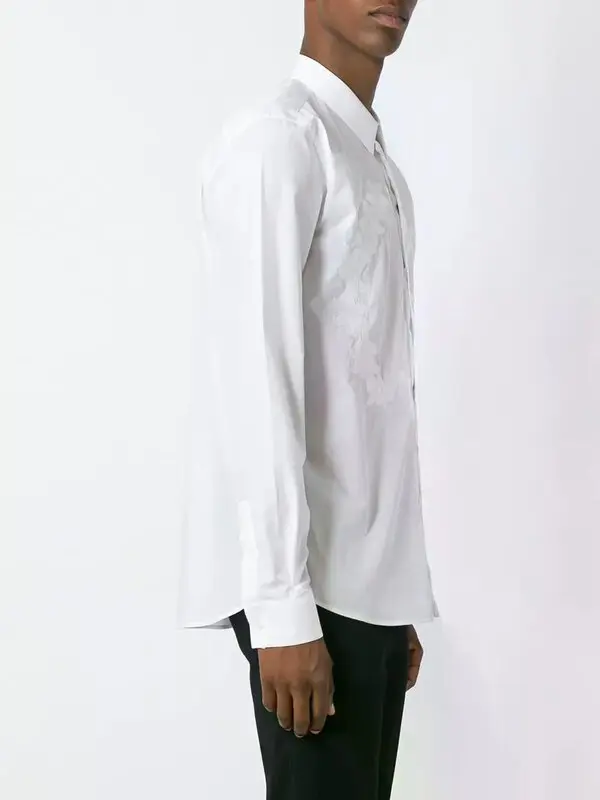 Givenchy Flower Crown Embroidered Shirt