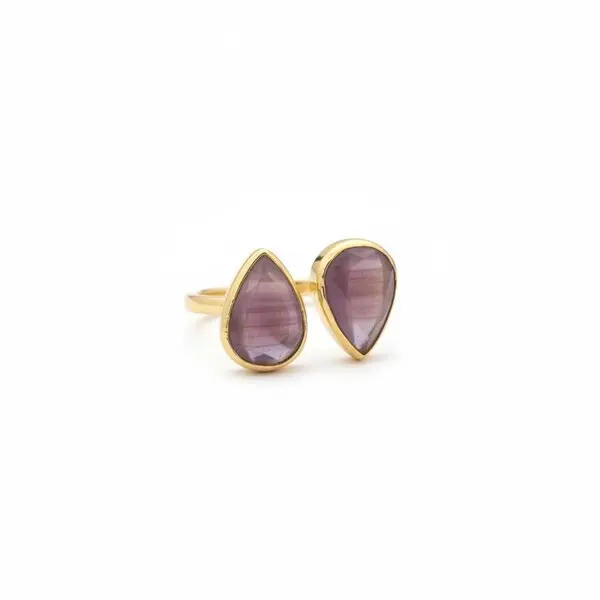 LA PLUIE JEWELLERY Liora Ring - Purple