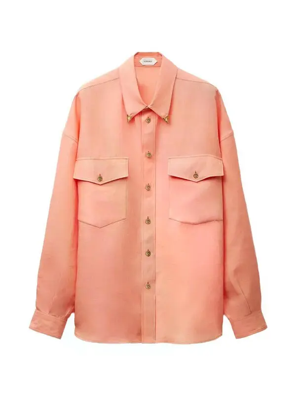 Versace Linen Relaxed Shirt