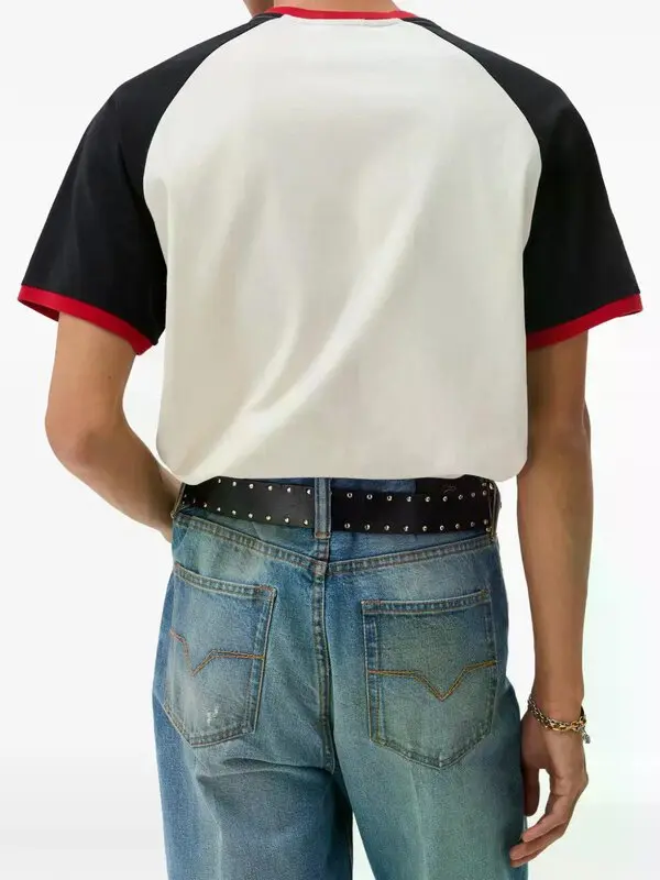 Versace Printed Cotton-jersey Regular T-shirt