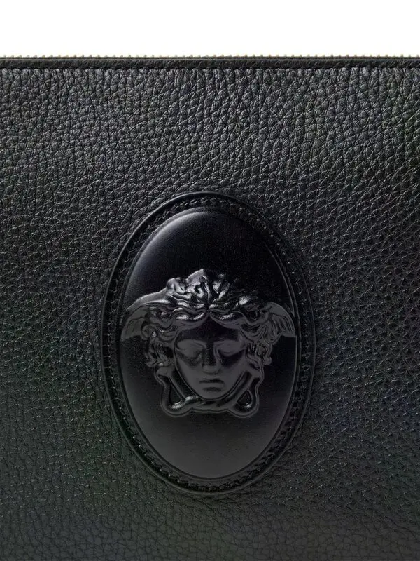Versace Lou Leather Crossbody Bag
