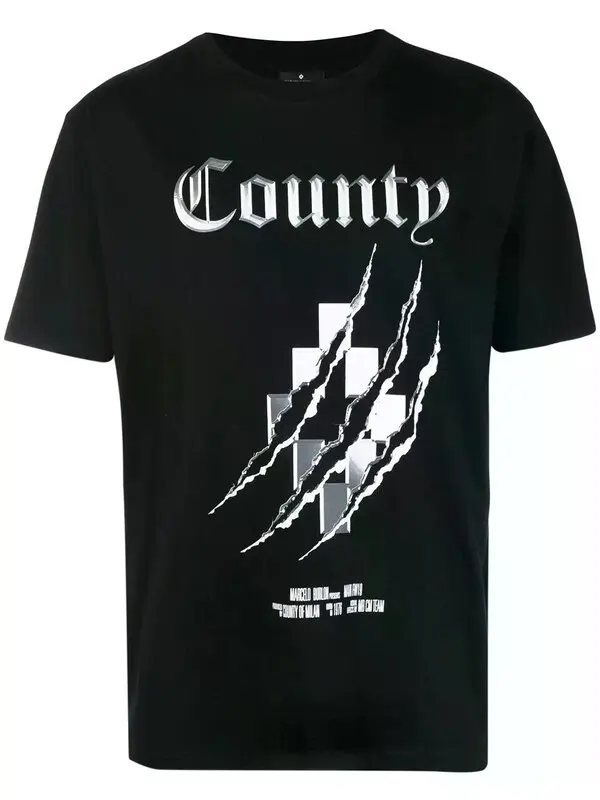 COUNTY OF MILAN Front Printed T-shirt