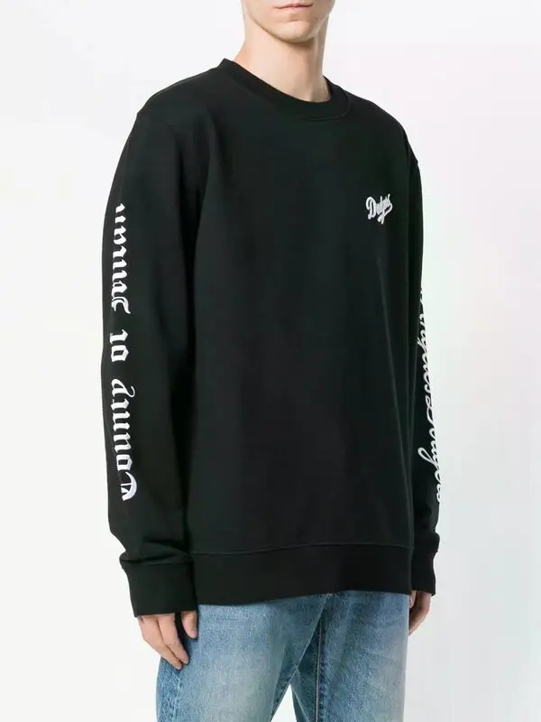 COUNTY OF MILAN Embroidered Cotton Sweatshirt