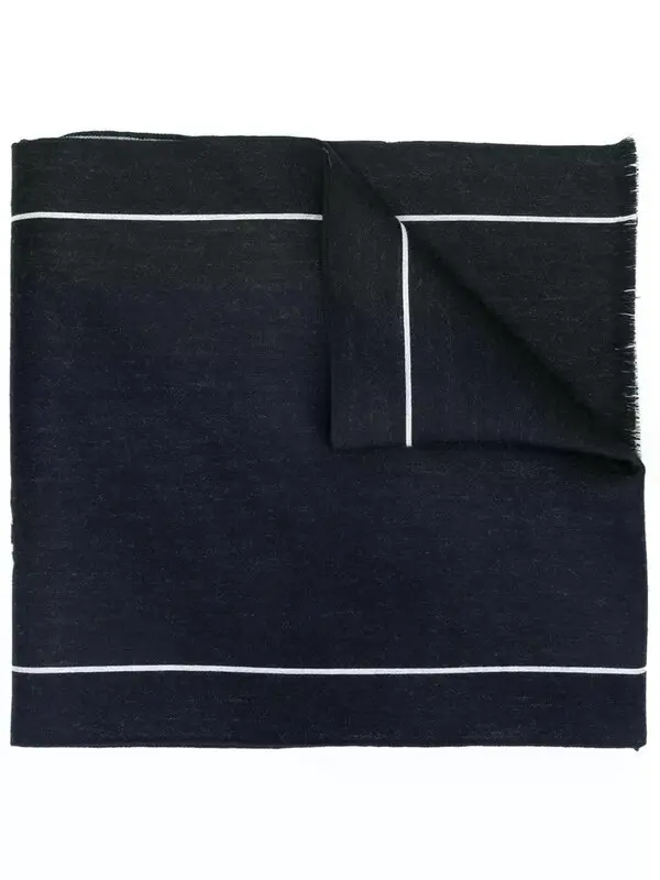 COUNTY OF MILAN Skull Tattoo Scarf - Black