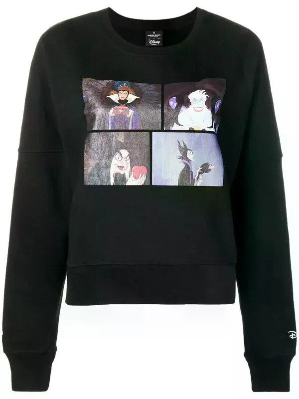 COUNTY OF MILAN Disney Stamped Sweatshirt - Black