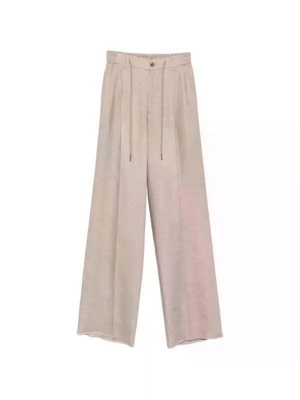 Tagliatore Pleated Drawstring Trousers