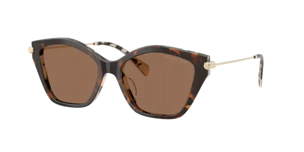 Michael Kors Cat Eye Sunglasses - Brown Solid
