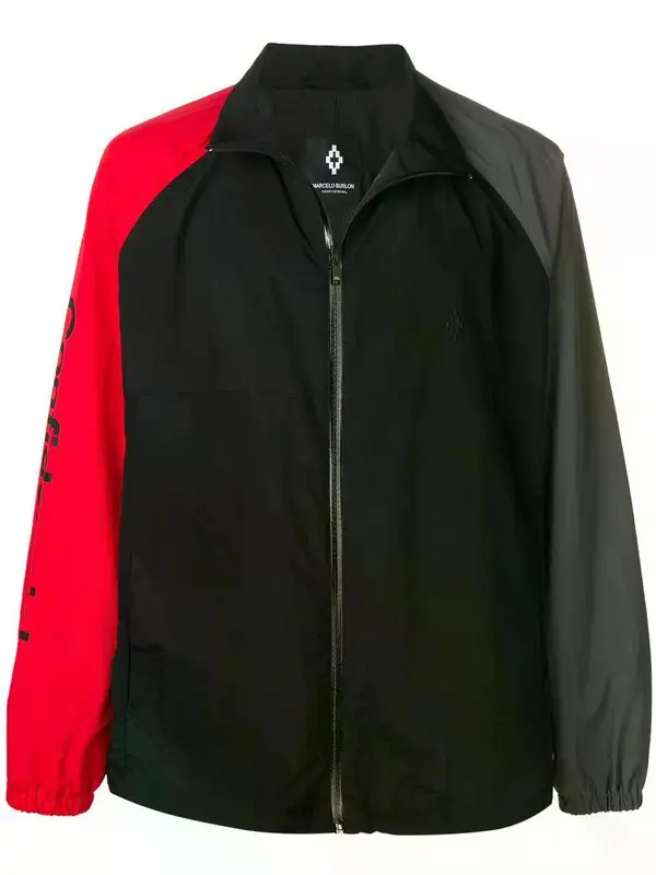 COUNTY OF MILAN Colour-block Windbreaker