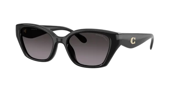 COACH Cat Eye Sunglasses - Grey Gradient Polarized