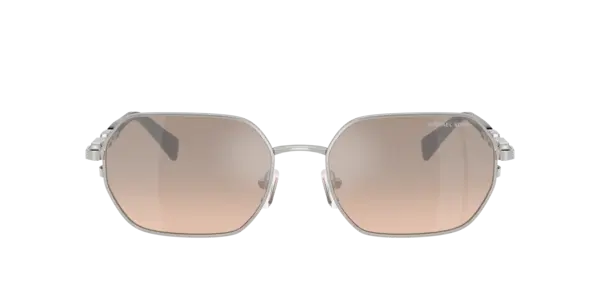 Michael Kors Saint Martin Sunglasses - Khaki Silver Gradient
