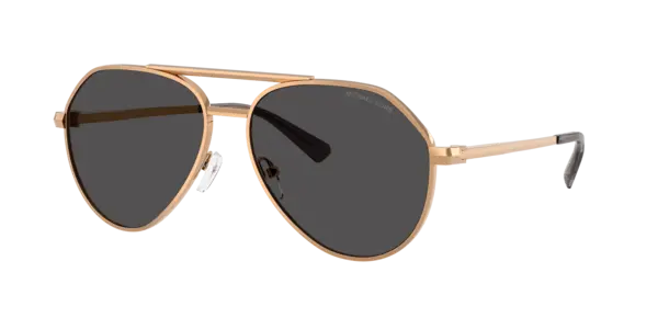 Michael Kors Brentwood Aviator Sunglasses - Dark Grey Solid