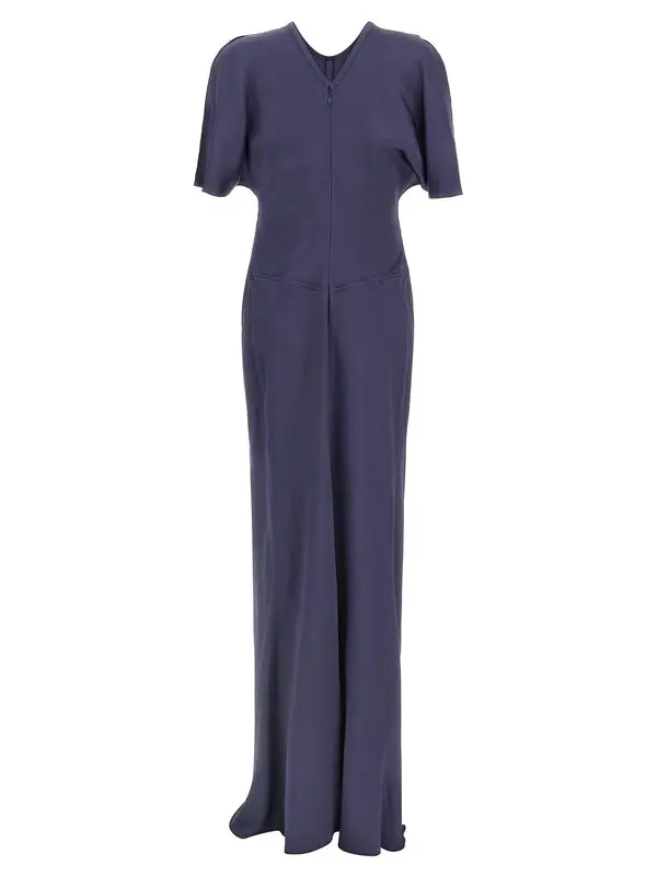 Victoria Beckham Isabella Long Satin Dress