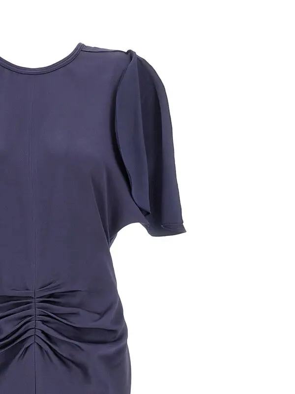 Victoria Beckham Isabella Long Satin Dress