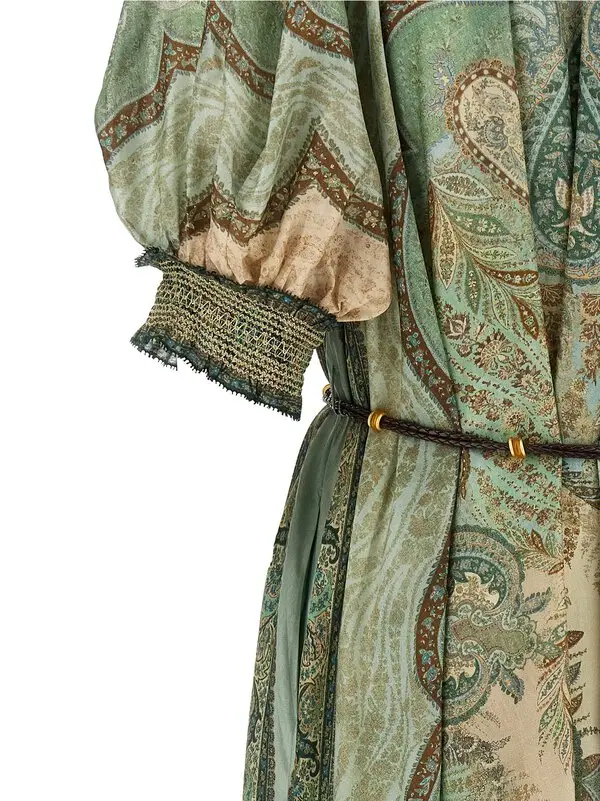 Zimmermann Billow Wanderlust Dress - Green