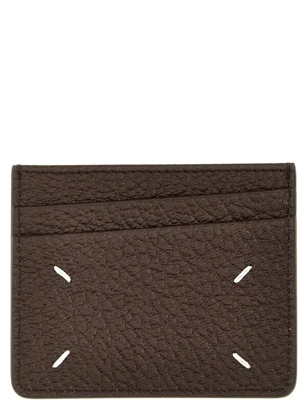 MAISON MARGIELA Slim Card Holder - Brown