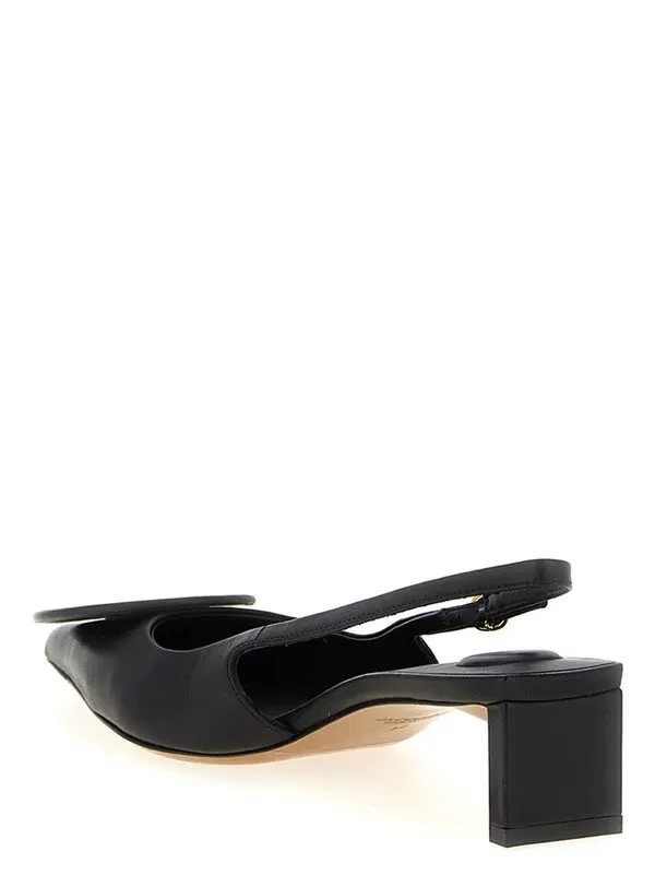 Jacquemus Duelo B' Slingbacks - Black