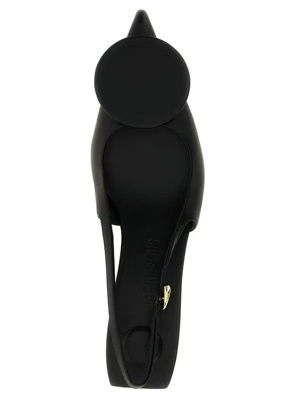 Jacquemus Duelo B' Slingbacks - Black