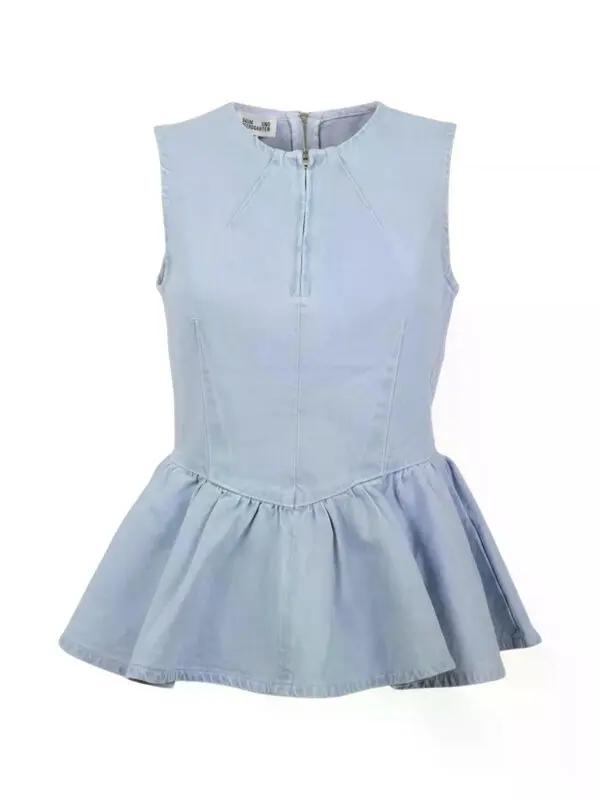 Baum Und Pferdgarten Peplum Sleeveless Top