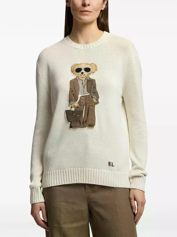 Ralph Lauren Polo Bear Silk Sweater