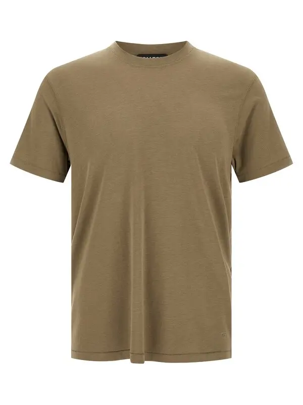 TOM FORD Logo Embroidery T-shirt - Green