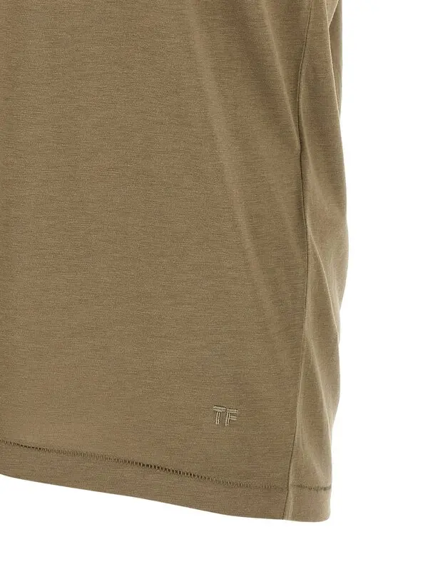 TOM FORD Logo Embroidery T-shirt