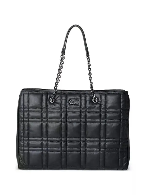 Calvin Klein Quilted Chain-link Tote Bag