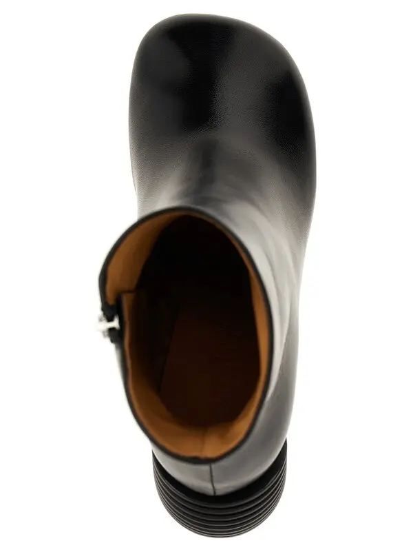 Off-White Tonal Spring Ankle Boots