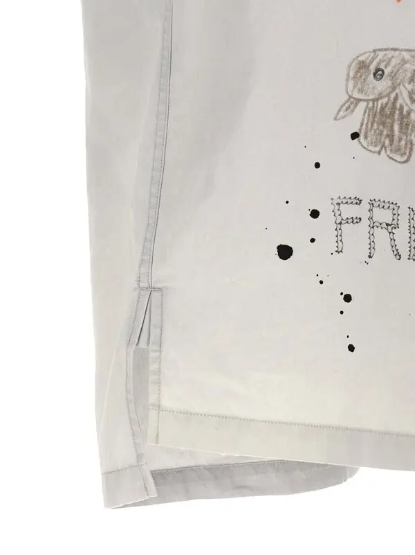 Mihara Yasuhiro Graffiti Print Shirt