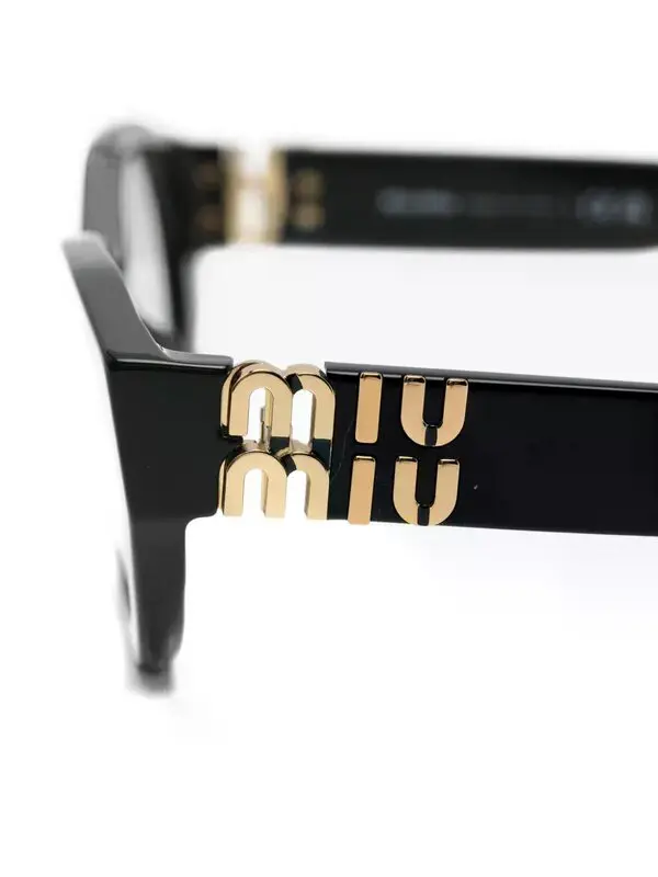 Miu Miu Logo Plaque Glasses