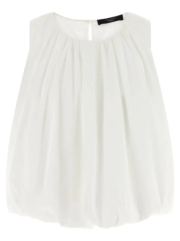 Max Mara Cotton Poplin Top