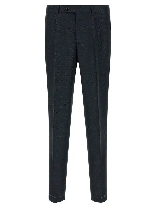 Brunello Cucinelli Hopsack Dress - Blue