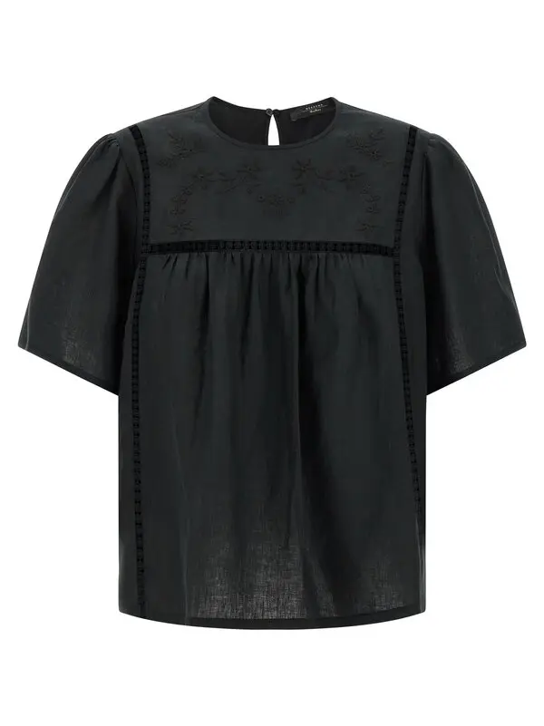 Max Mara Wkdbacino' Top - Black