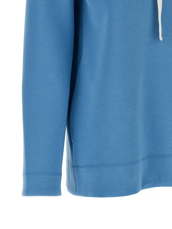 Max Mara Mmdoria' Full Zip Hoodie - Blue