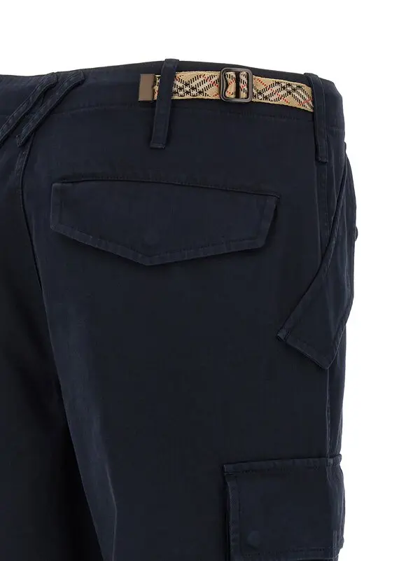 Burberry Cyrus Cargo Pants - Blue