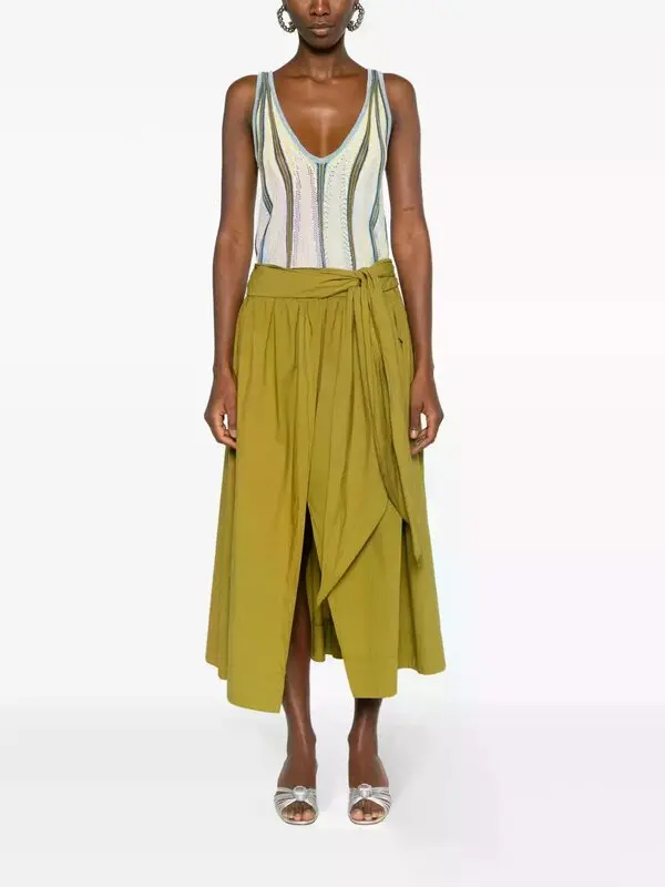 FORTE_FORTE V-neck Knitted Top