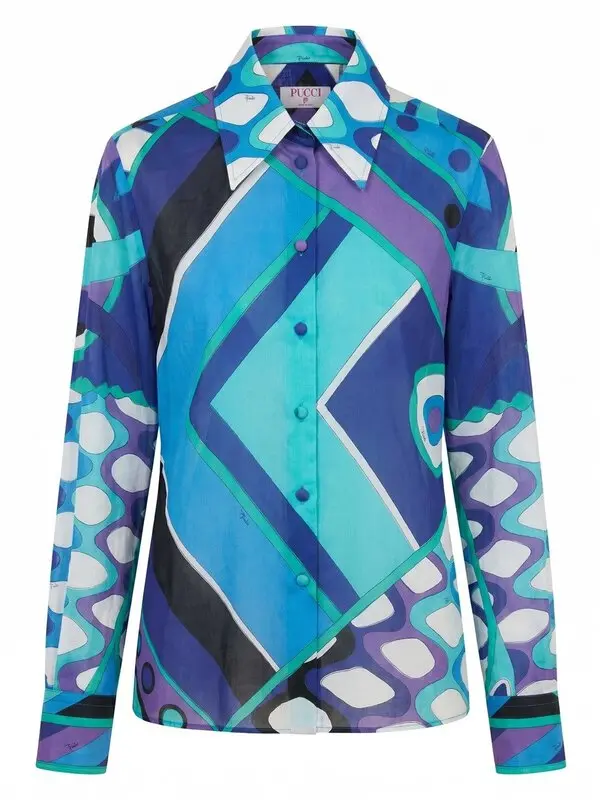 Emilio Pucci Printed Shirt - Multicolor