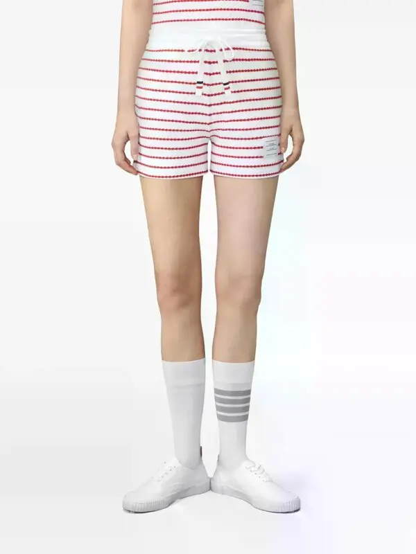 Thom Browne Honeycomb Texture Mini Shorts