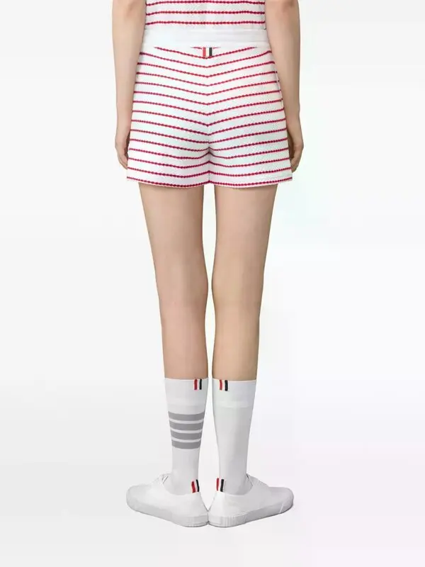 Thom Browne Honeycomb Texture Mini Shorts