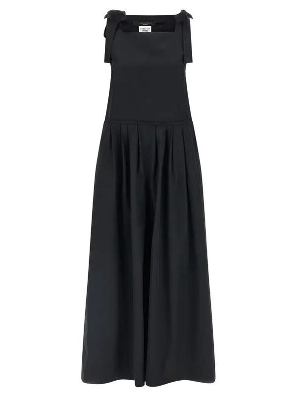 Max Mara Cotton Poplin Jumpsuit - Black