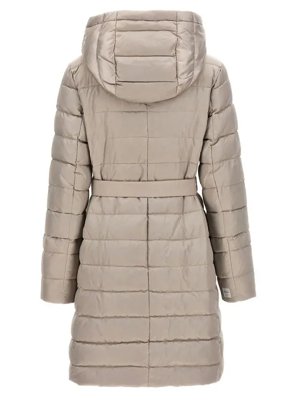 Max Mara Reversible Quilted Down Jacket - White