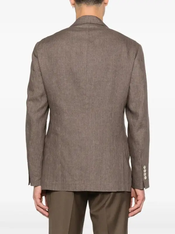 Brunello Cucinelli Linen Suit Jacket